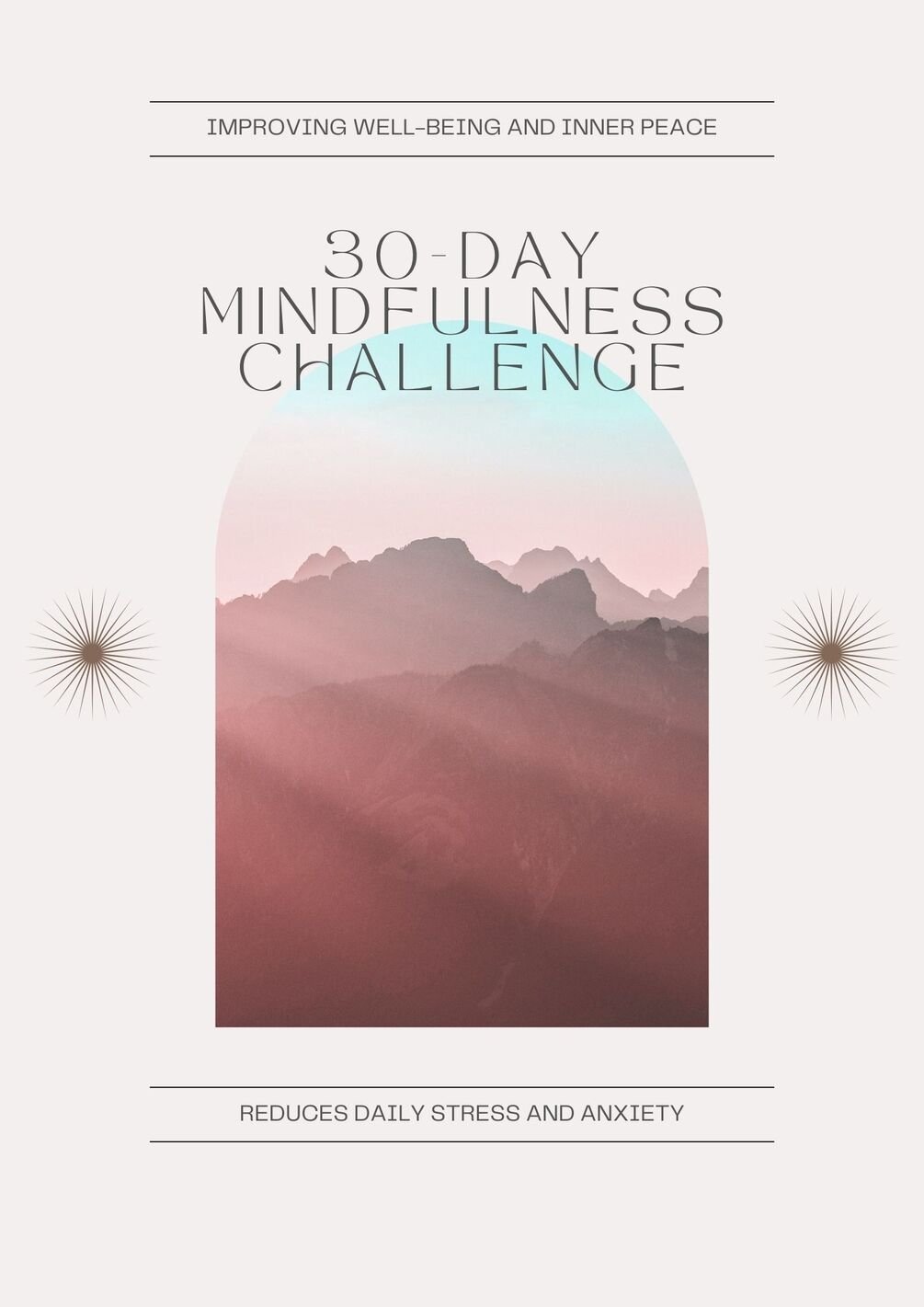 30 Day Mindfulness Challenge