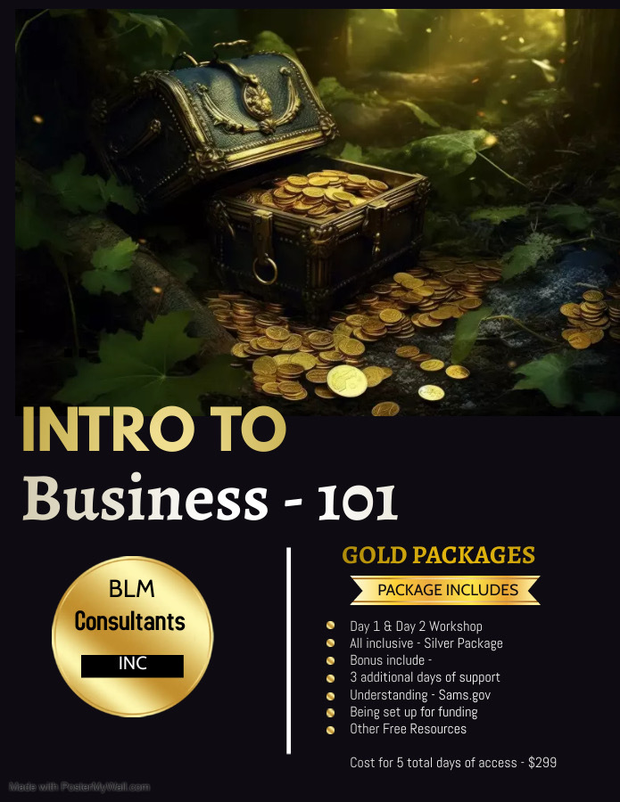 Intro to Business Course 101 (Gold Package)