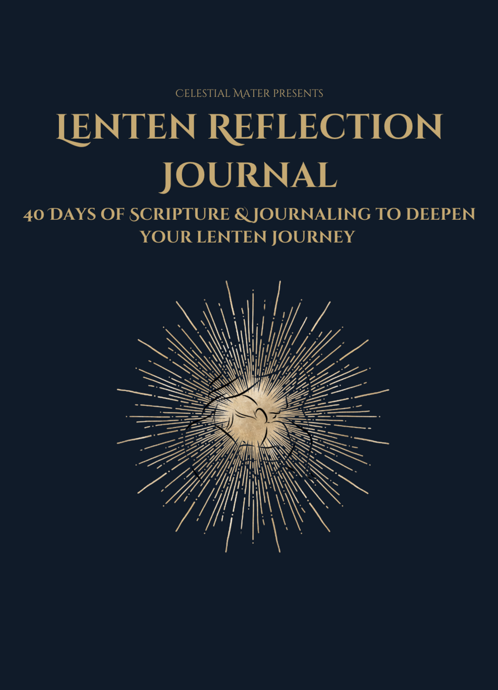 2025 Lenten Reflection Journal – 40 Days of Scripture & Journaling