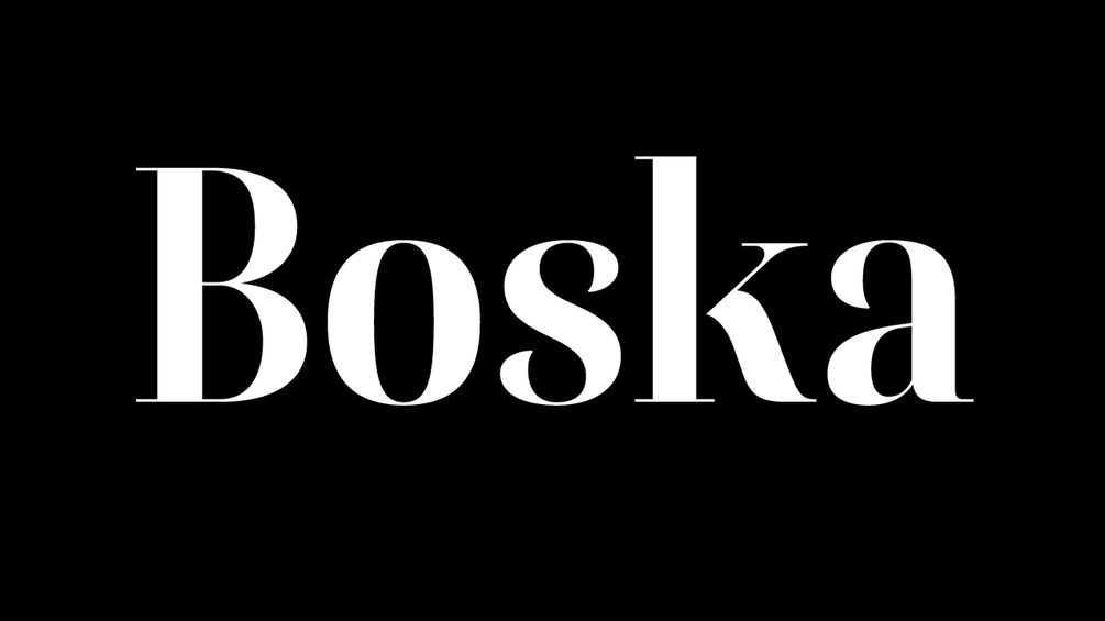 Boska Font: Bold & Impactful Typeface for Modern Design