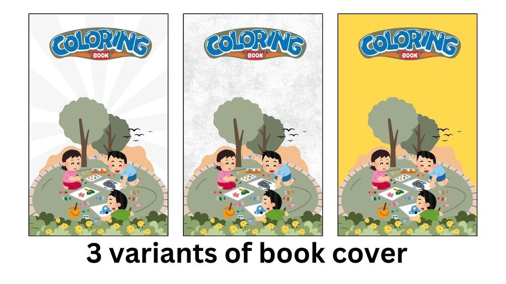 Drawing and coloring e book.