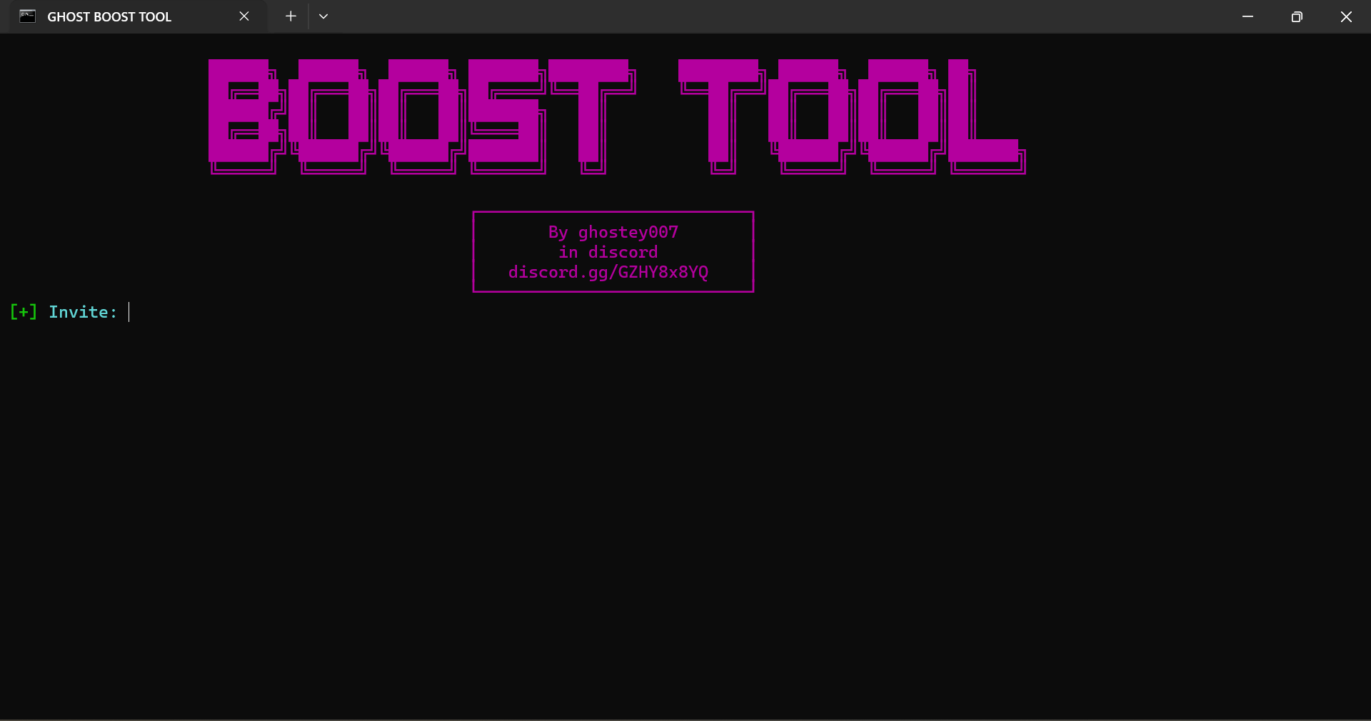 Discord Boost Tool
