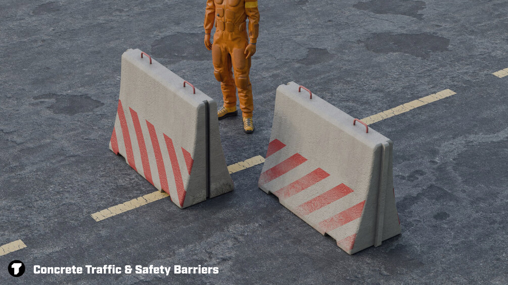 Concrete Traffic & Safety Barriers