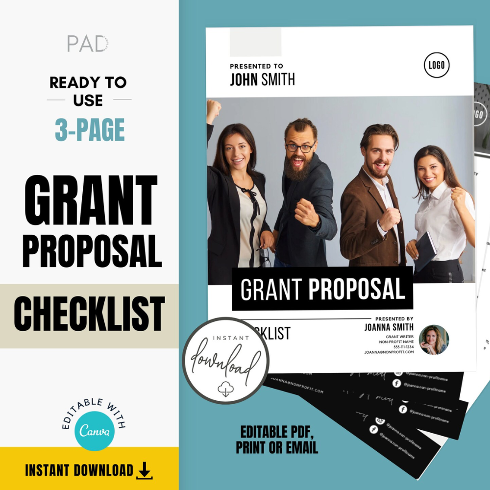 Grant Proposal Checklist for Nonprofits | Grant Checklist | Non-Profit ...