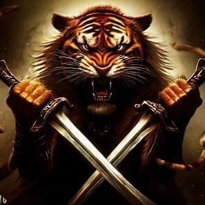 Warrior Sword Tiger