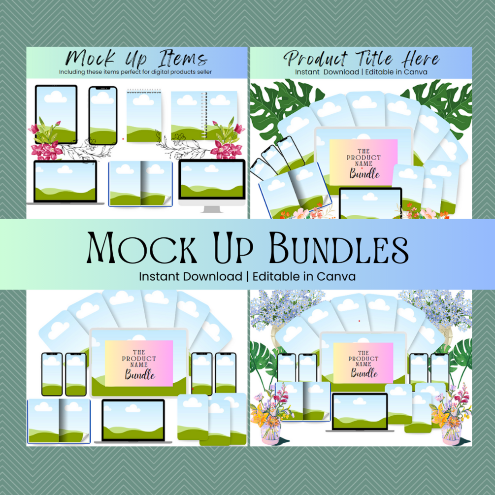 Presentable Mock-Up Templates for Personal Use Only