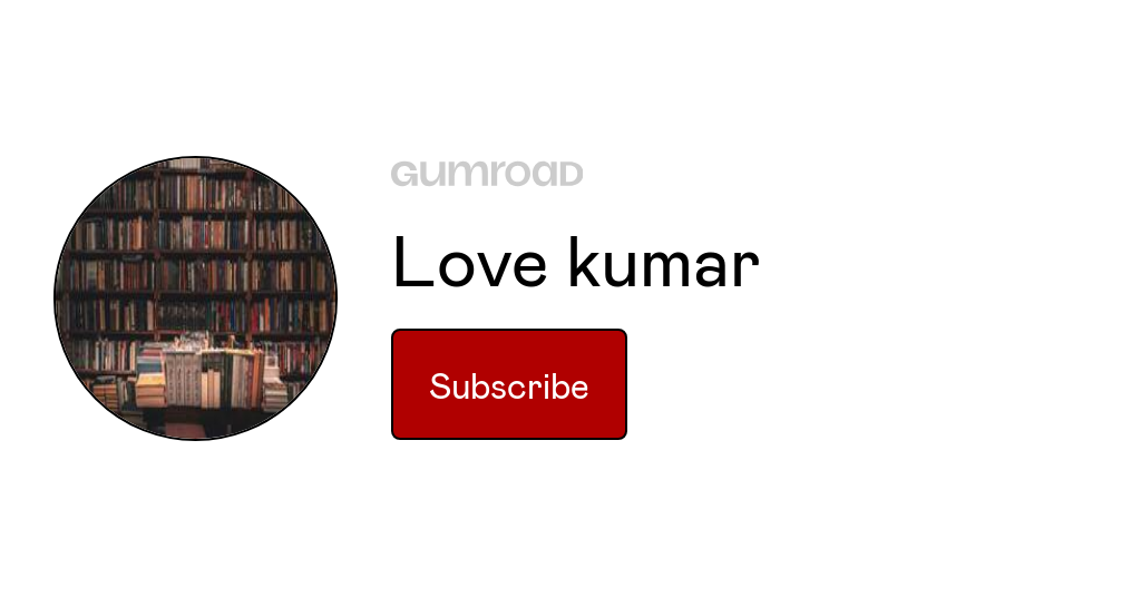 Love kumar