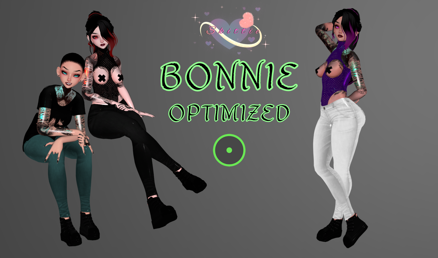 BONNIE - THE BONE MOMMY (PC VrChat Avatar + DPS + Optimized)