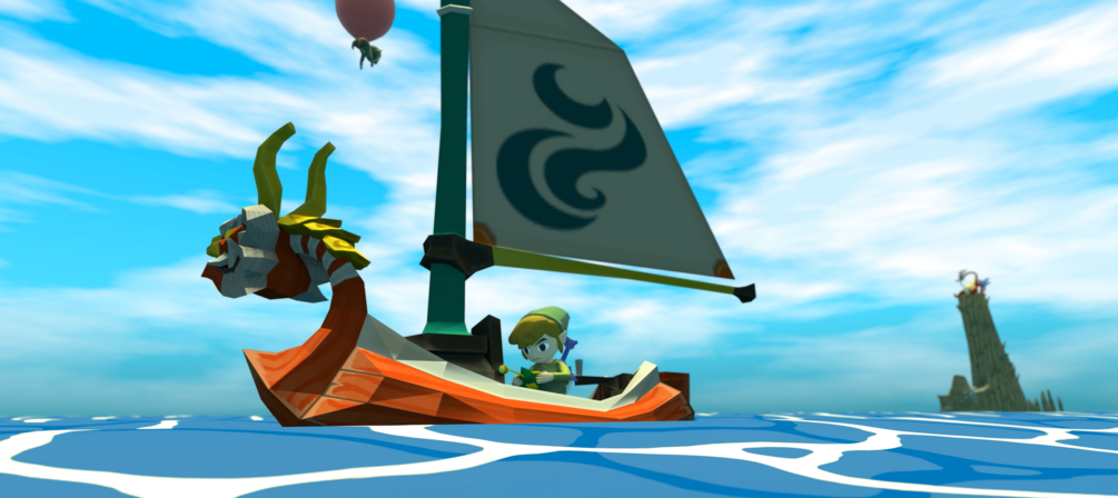 Wind Waker Floating (Animated Wallpaper)