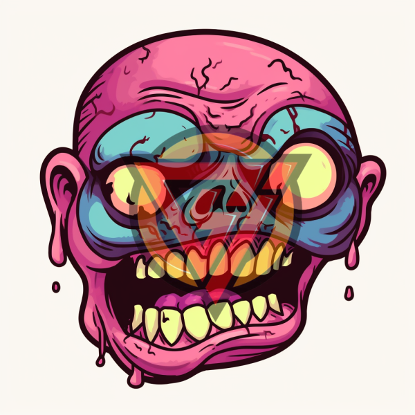 Dripping Dread: High-Quality Zombie Digital Art Pack