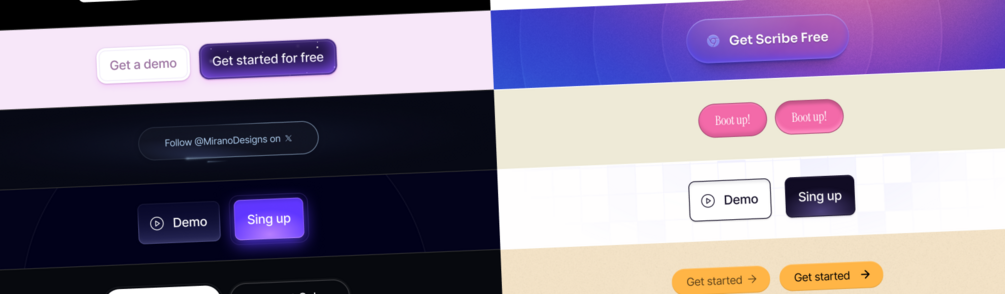 Figma Buttons 2.0 by Mirano Designs