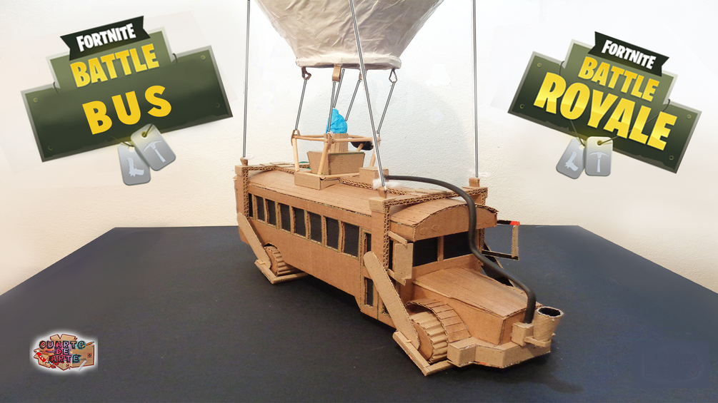 Templates Battle Bus fortnite