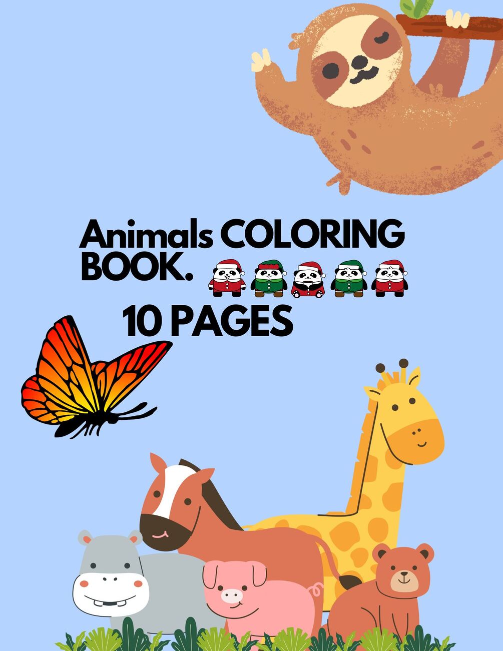 MY COLORING BOOK animals edition