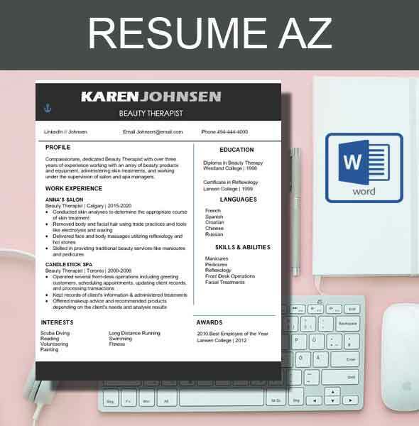 Resume-AZ with Basic Cover Letter