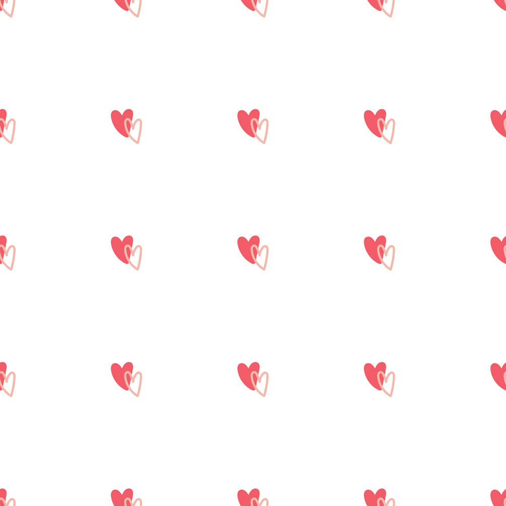Heart Seamless Pattern Digital Papers