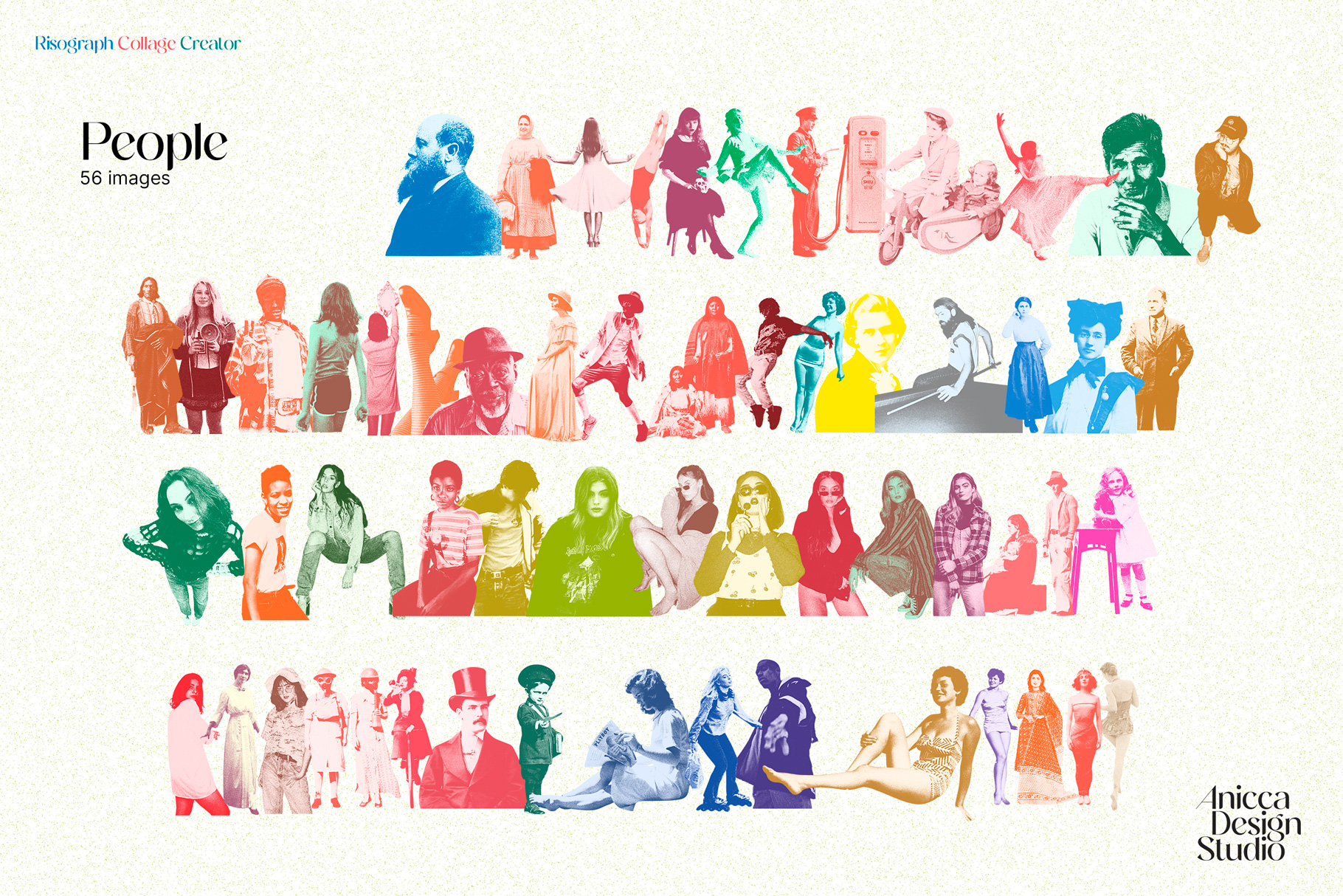 Risograph Collage Creator