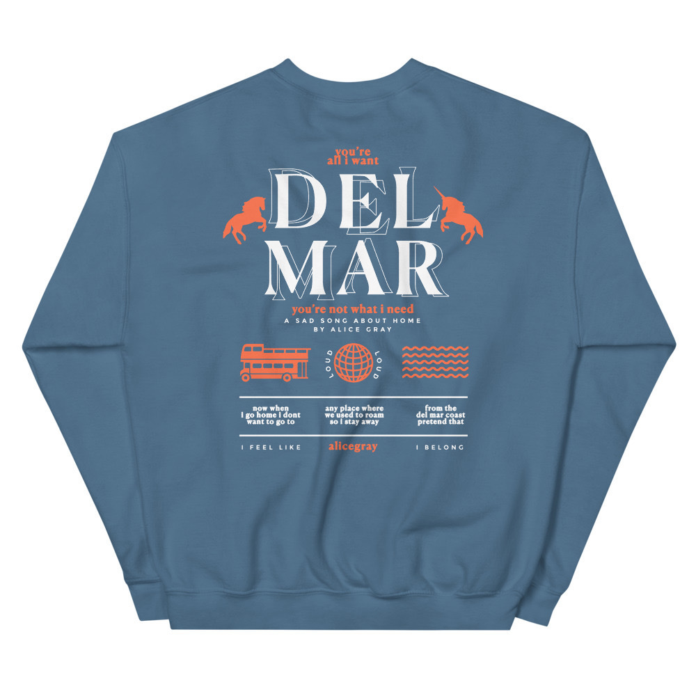 Del Mar Crewneck - Blue