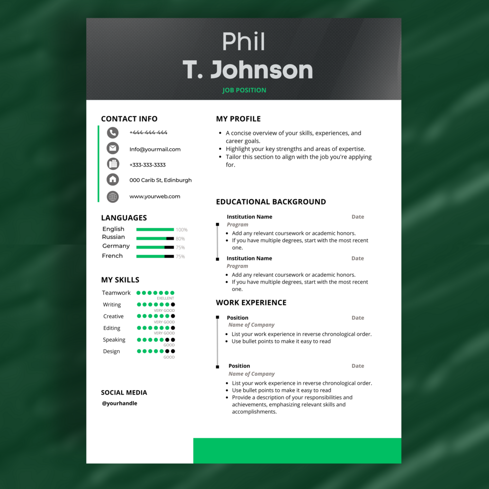 Innovation Resume Template: Redefining Your Job Search!