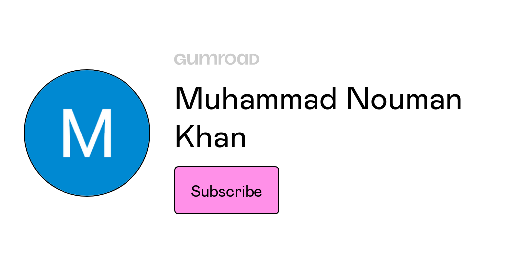 Muhammad Nouman Khan