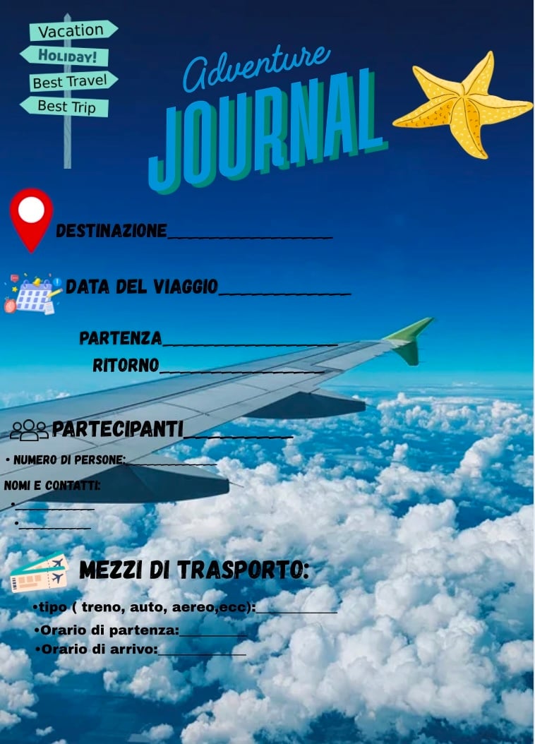 Mini Travel Planner – PDF da 3 pagine