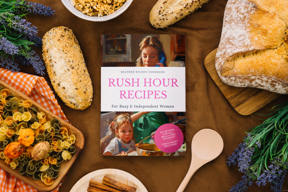 RUSH HOUR RECIPES: For Busy & Independent Women