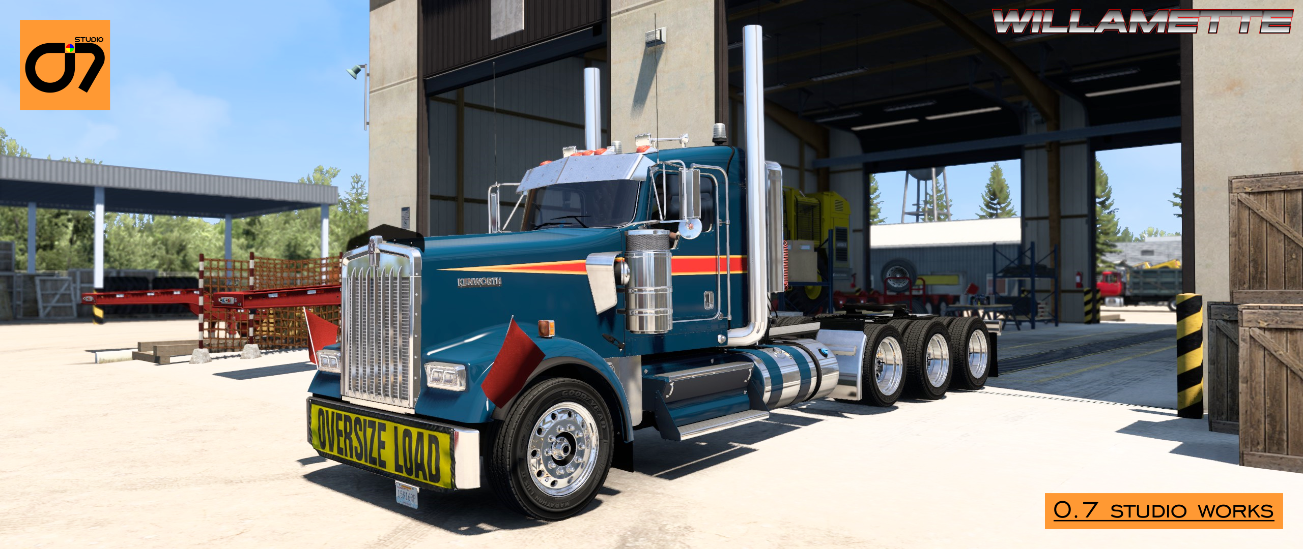 Kenworth W900L Willamette Paint Scheme