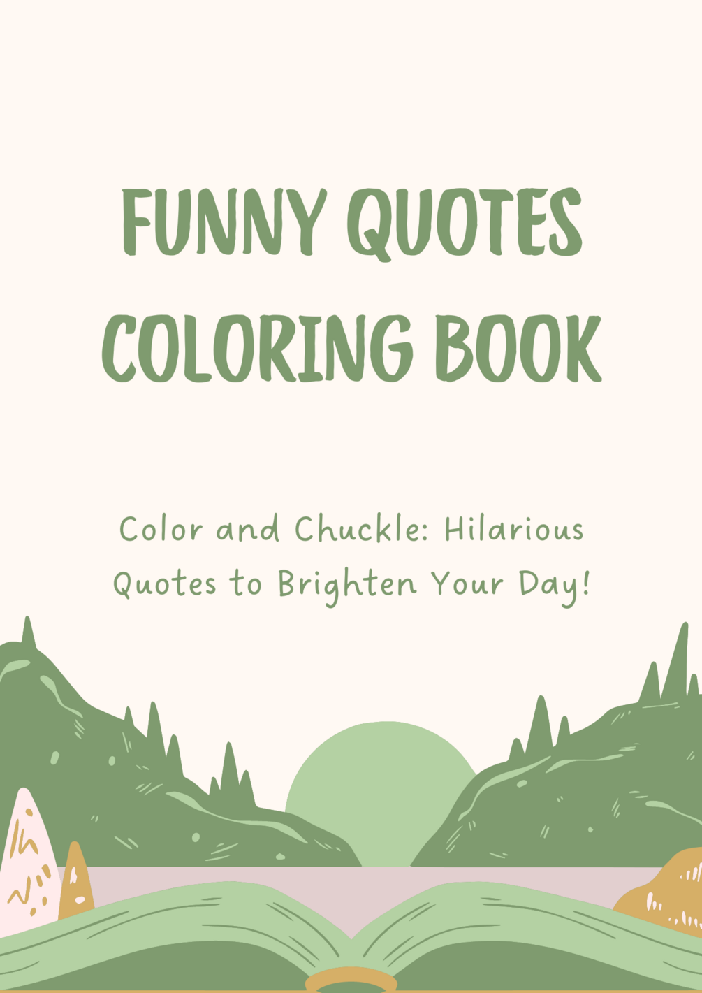 Funny Quotes Coloring Book Pages (PDF)