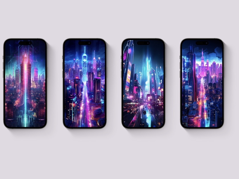 Cyberpunk Metropolis Set