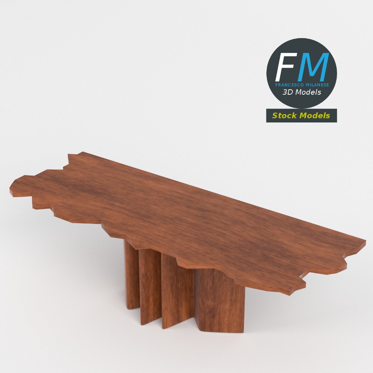 3D MODEL - Table desk 7