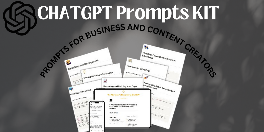 1000+ ChatGPT Prompts for Content Creators and Business