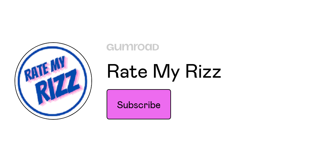 Rate My Rizz