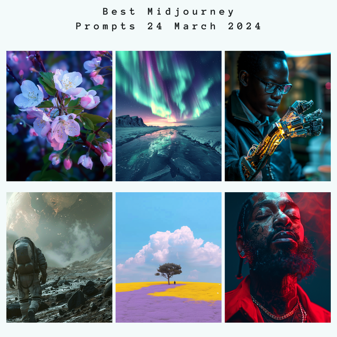 Best Midjourney Prompts 24 March 2024