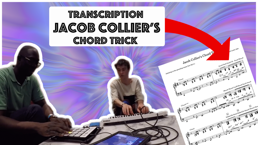 PDF: Jacob Collier's Chord Trick - Jacob Collier and Larnell Lewis Jam