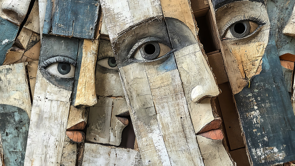 20 pc Dimensional Mixed Media Assemblage Portrait Printable Ephemera ...