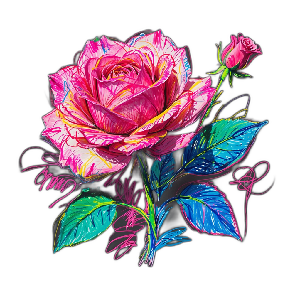 Aurora Bear Blaze - Northern Lights & Cannabis Themed Vinyl Sticker