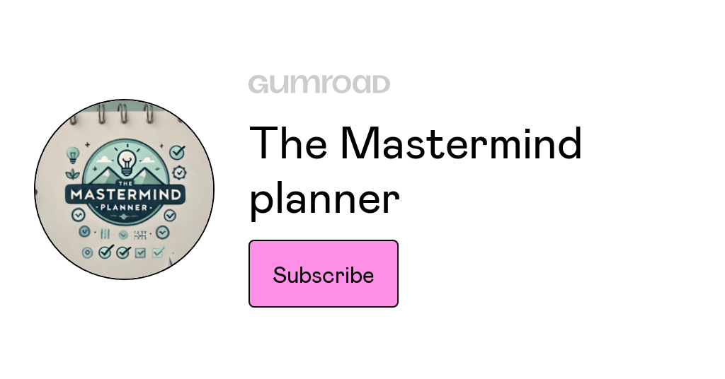 The Mastermind planner
