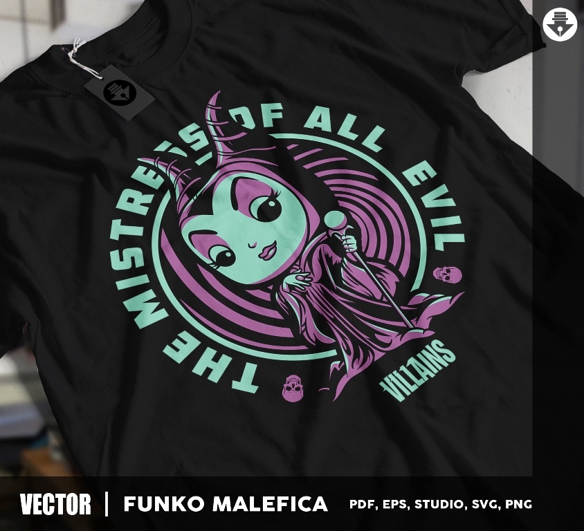 Vector Funko Maléfica