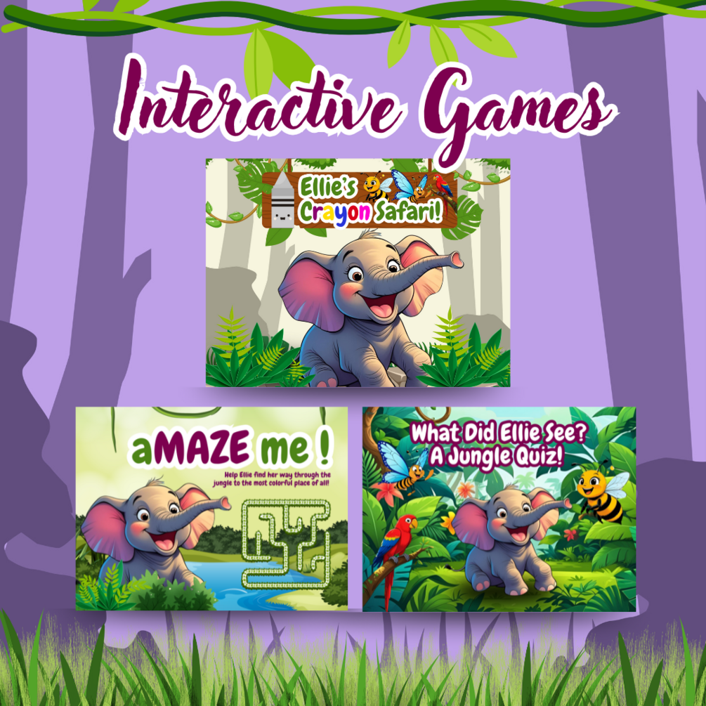 ELLIE THE ELEPHANT'S COLORFUL ADVENTURE
