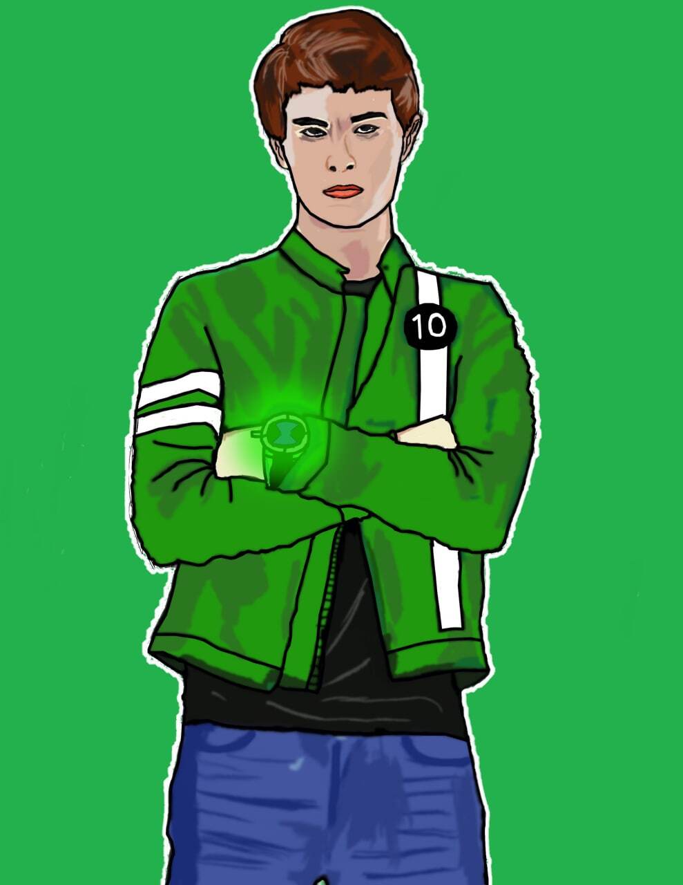boy Characters_Ben Tennyson_Ben 10 Alien Swarm(Alien Force)_Ryan Kelley