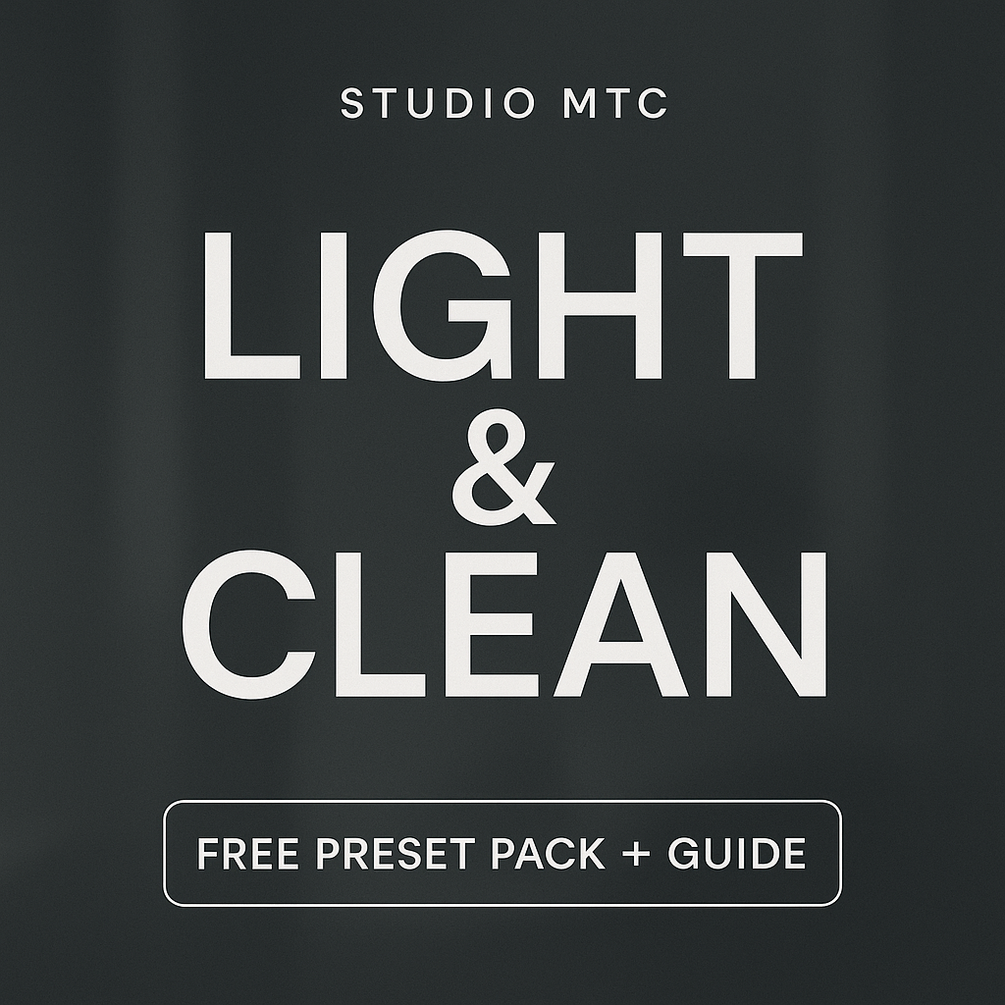 Studio MTC Portrait Editing Pack (Free Presets + Guide)