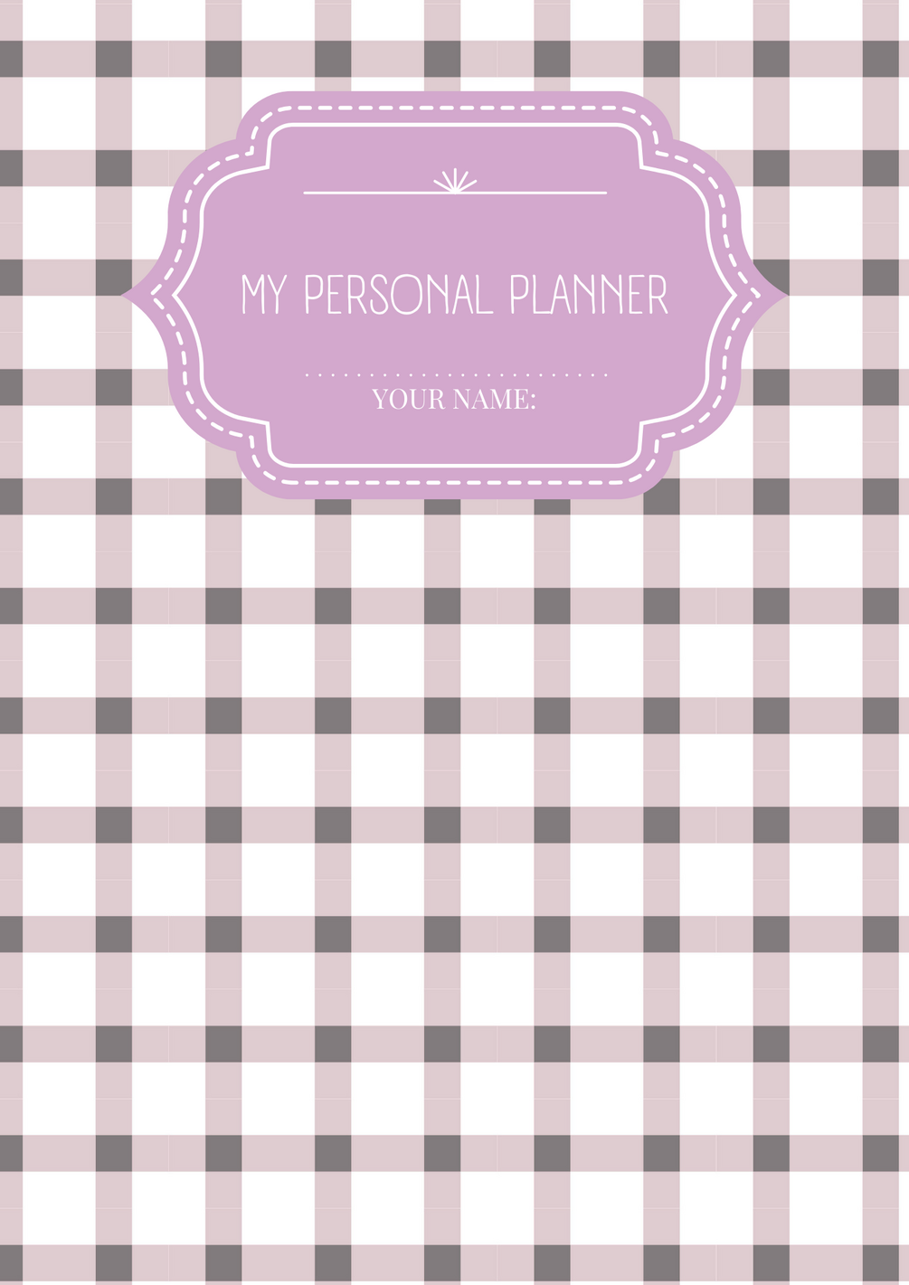 My Personal Planner