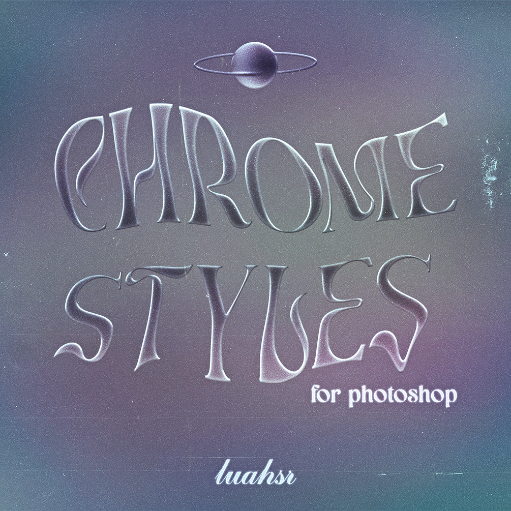 chrome styles for Photoshop