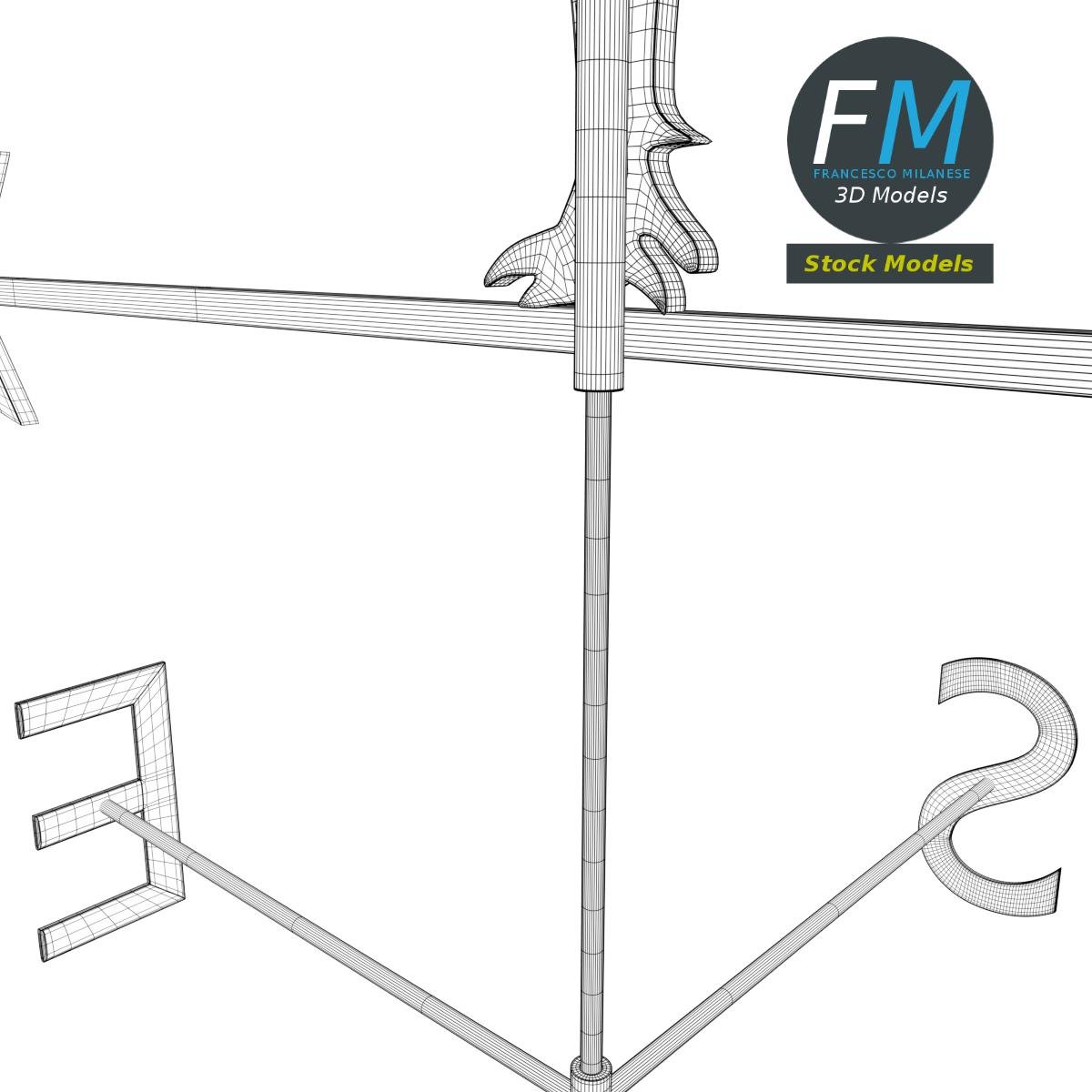 3D MODEL - Weather vane
