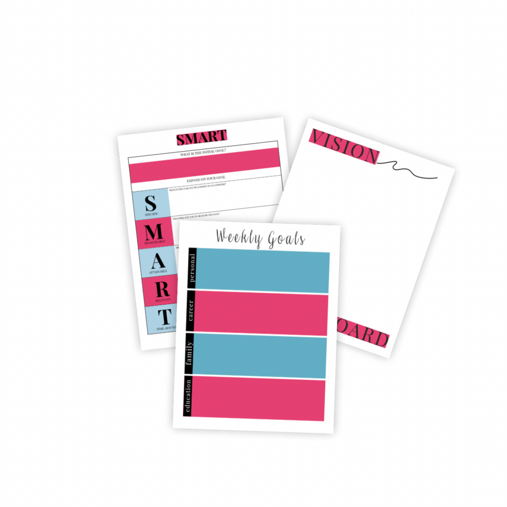 Printable Goal Setting Binder