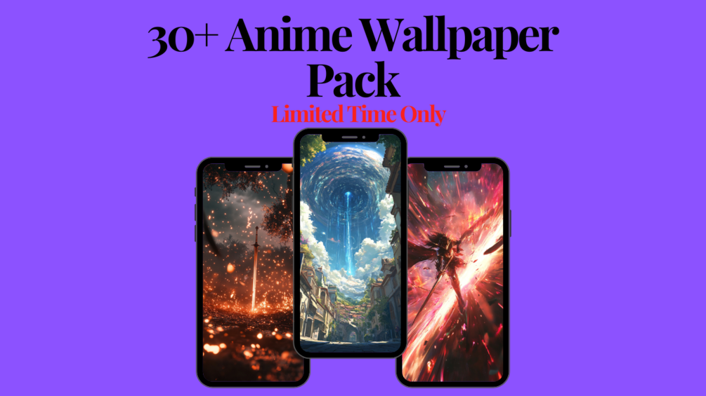 30+ Anime Wallpaper Pack