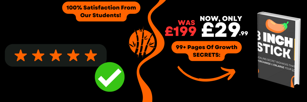 8 Inch Stick - Increase 🍆 Size!