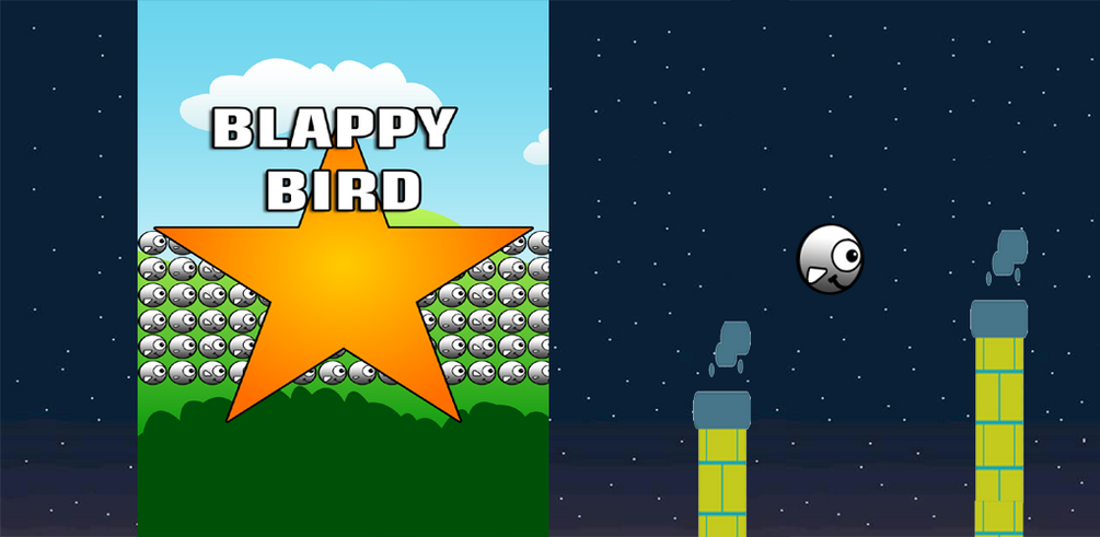 Blappy Bird - Flappy Bird Game 2018 with admob