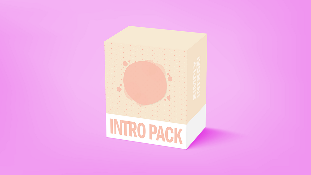 INTRO TEMPLATE // LIQUID DOTS