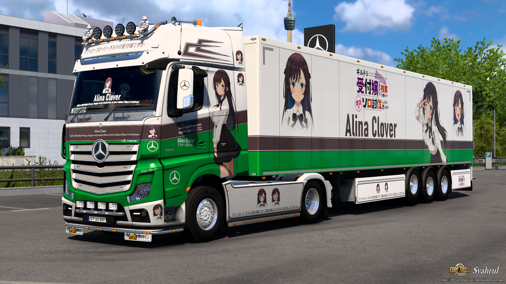 [ETS2] Alina Clover - Guild no Uketsukejou desu ga [Combo Skin]