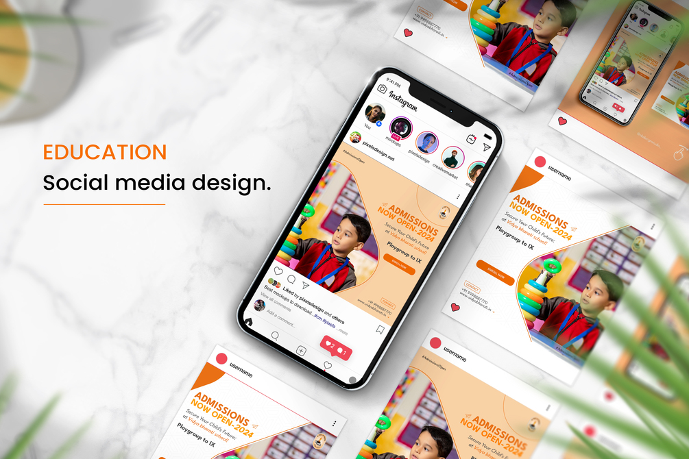 Education social media Instagram Template